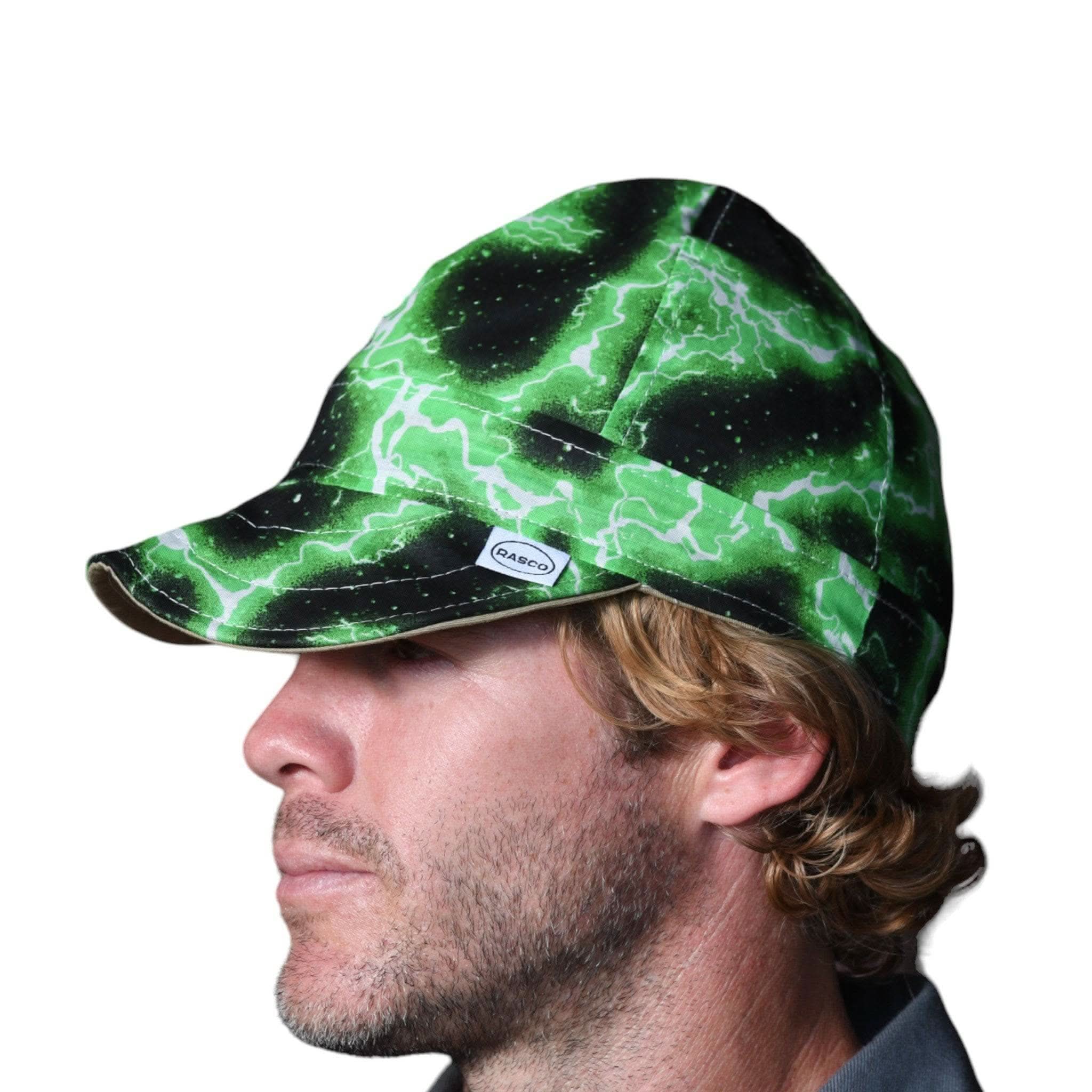 Welding Cap - Green Lightning – Rasco FR